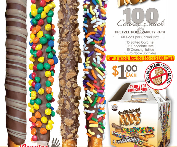 Pretzel Rods Fundraiser | Pala Supply Company, Inc. | School Supply Kits